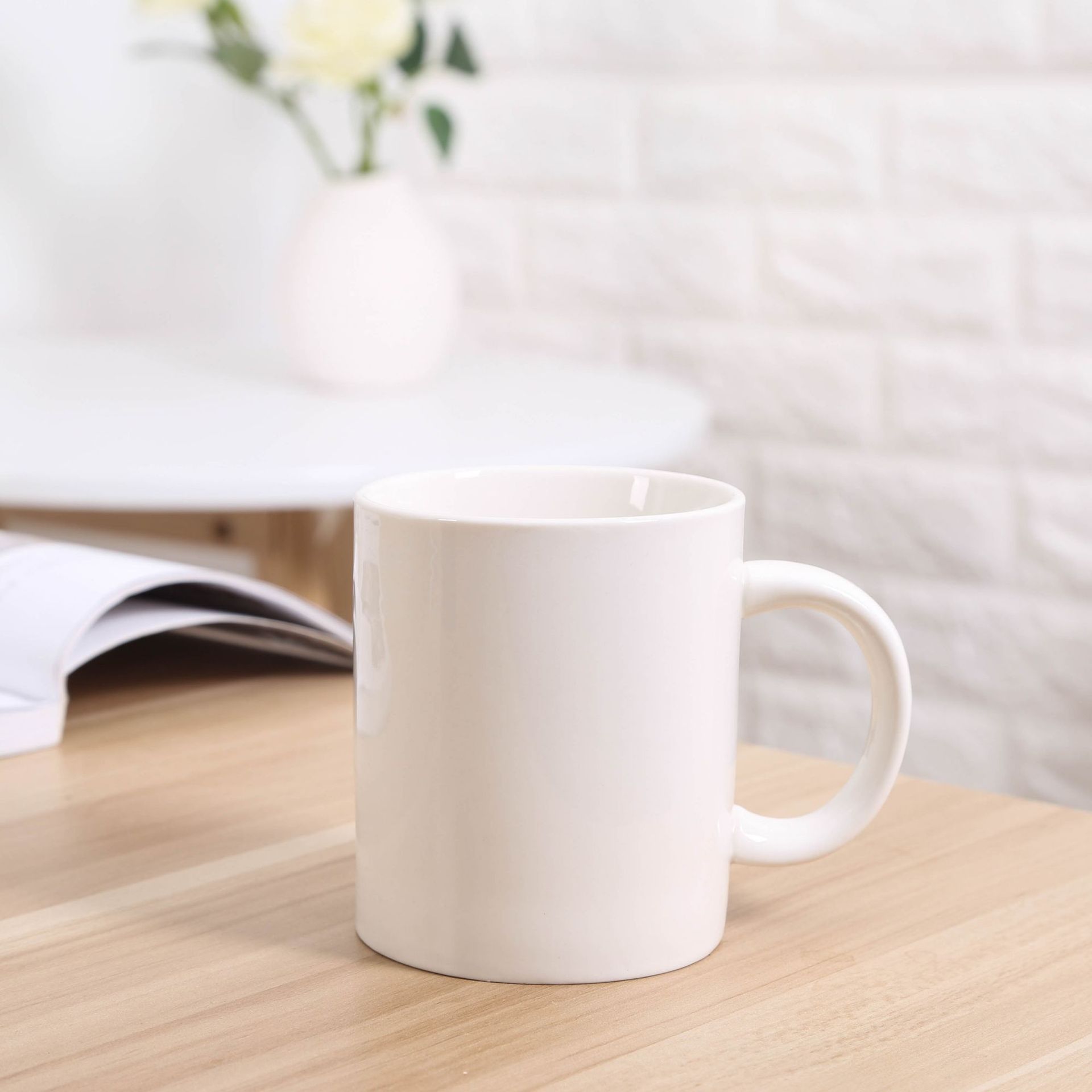 Creative straight simple ceramic mugs | Ceramic Mug Manufacturers